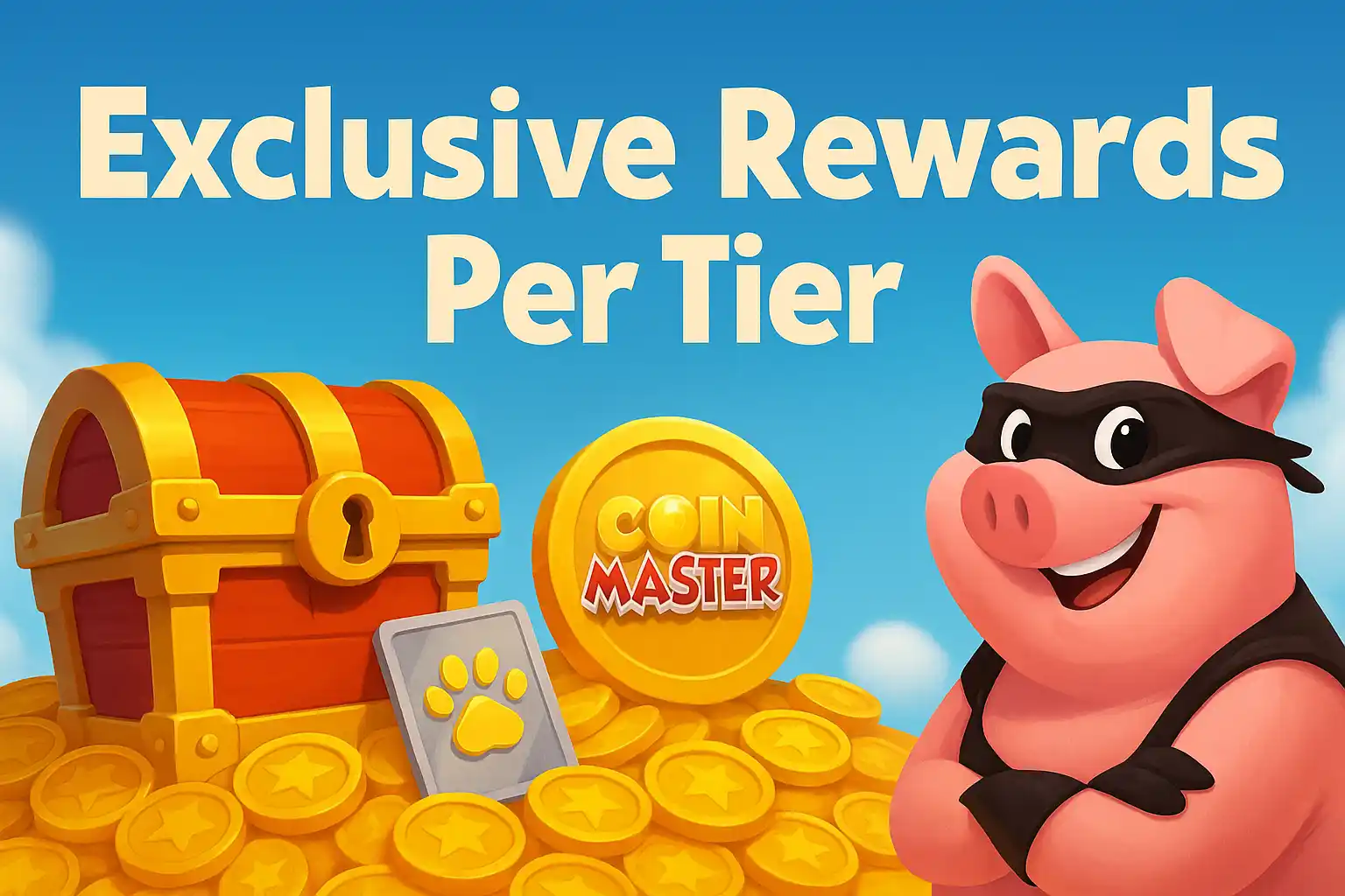 Coin Master Exclusive Rewards Per Tier: Complete 2026 Guide